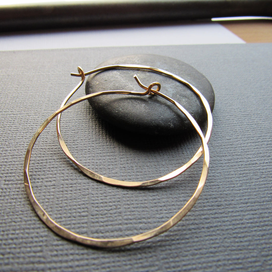 Balsamroot Jewlery - 14K Gold Filled Hoop Earrings – Balsamroot Jewelry