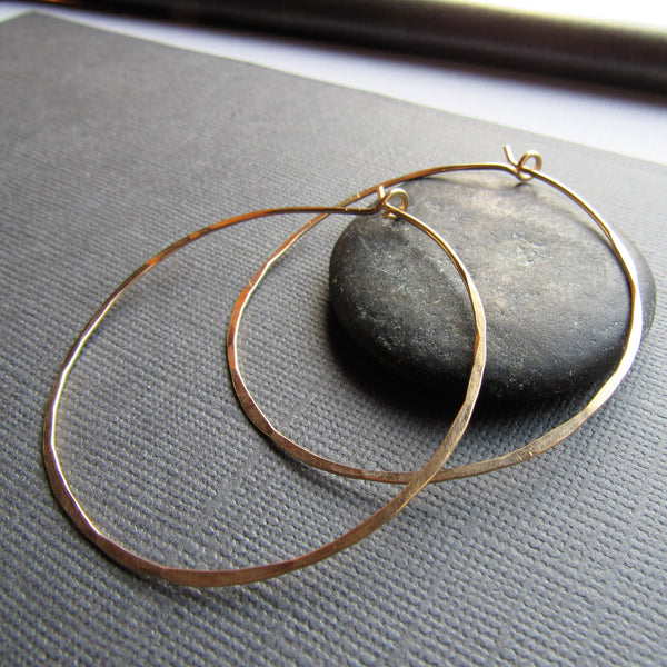 Gold Earrings by Balsamroot Jewelry